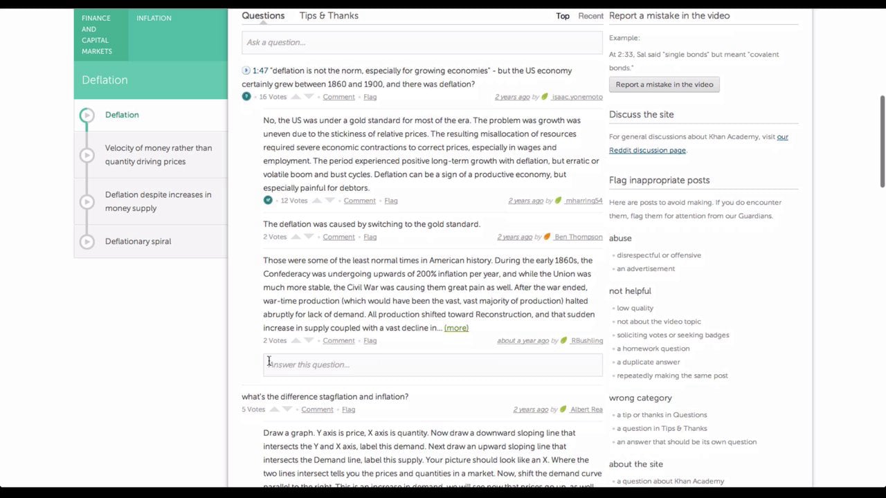 Khan Academy example on Vimeo