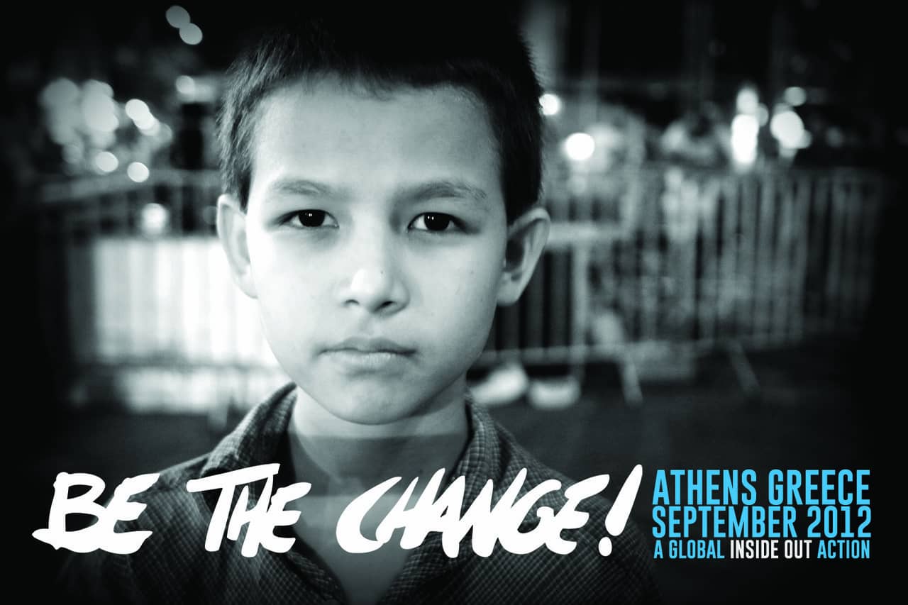 BE THE CHANGE Athens Action Sept 2012 on Vimeo