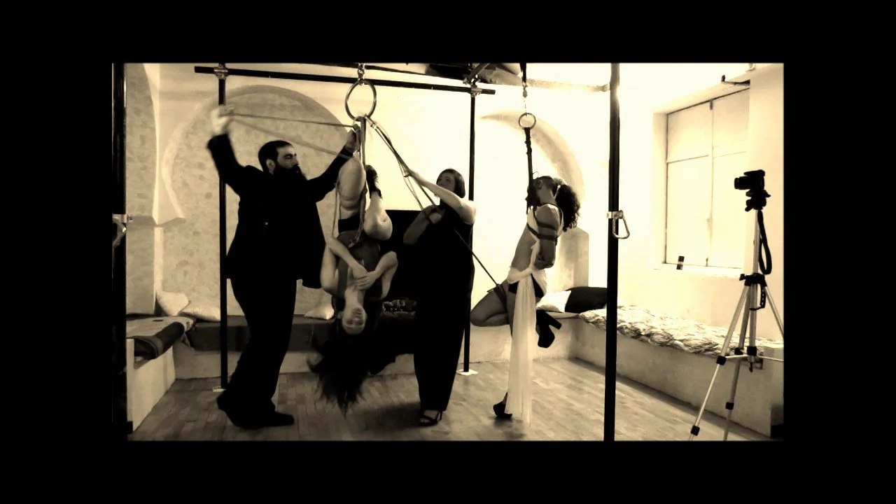 "Ice & Fire" by MaestroBD & Red Lily - Bondage Show at MBD Studio on Vimeo