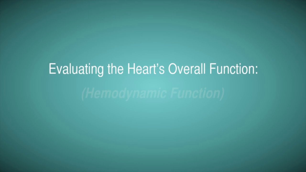 Robert Bonow M.D. on Evaluating the Heart's Overall Function (also ...