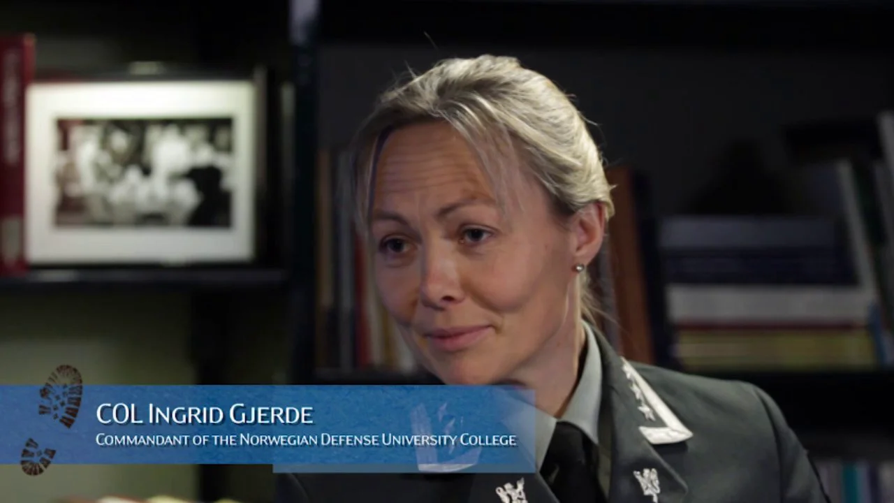 COL Ingrid Gjerde, Where to focus in the spectrum of military ...