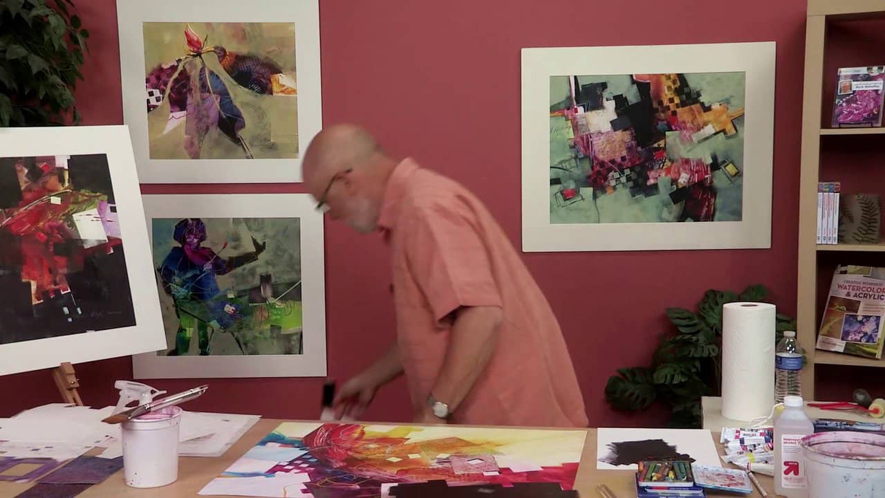 Watermedia on YUPO Abstract Painting with Mark Mehaffey video clip on Vimeo