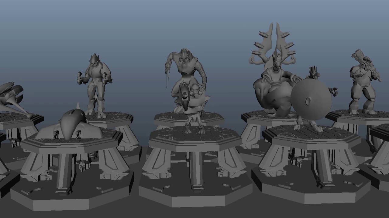 Halo Chess Set - Preview on Vimeo