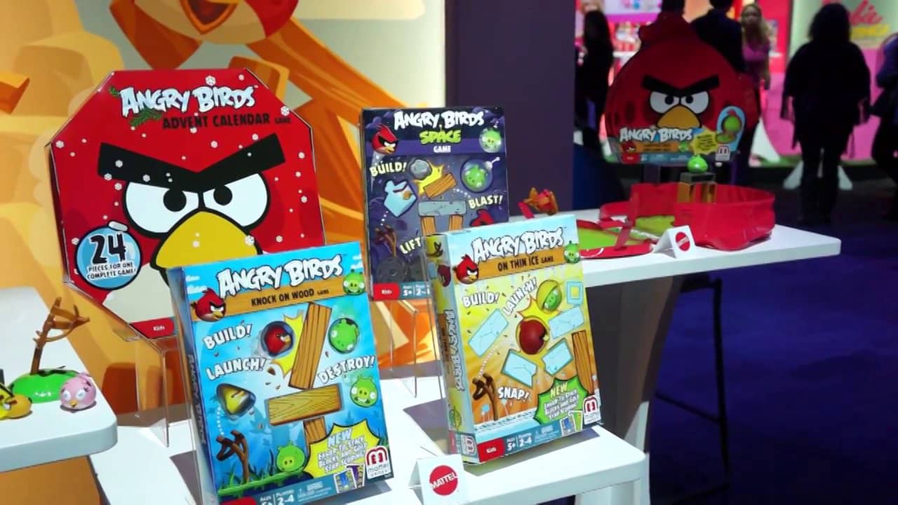 Angry Birds Board Game 2013 Line-up from Mattel on Vimeo