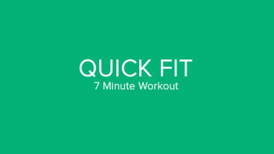 Quick Fit - 7 Minute Workout on Vimeo