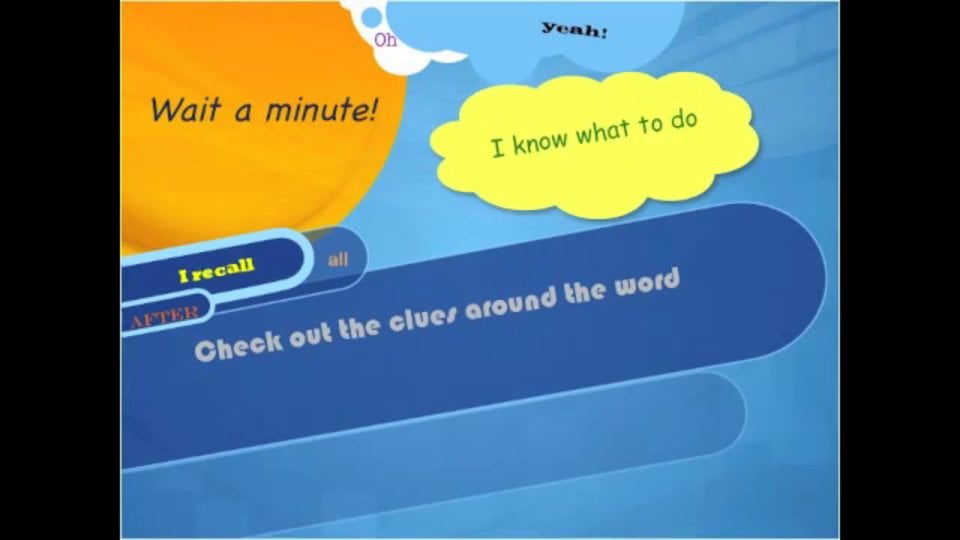 Context Clues Song - Lyrics on Screen on Vimeo