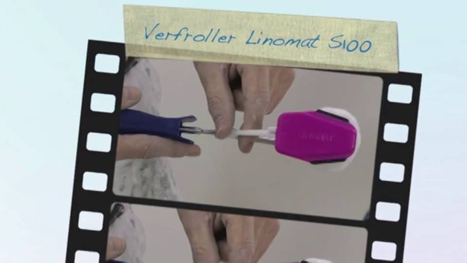 Met de Linomat verfroller S100 is schilderen van muren en plafonds nog ...