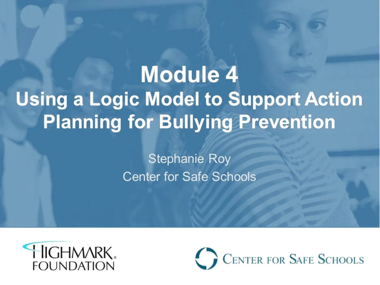 Using a Logic Model to Support Action Planning for Bullying Prevention ...