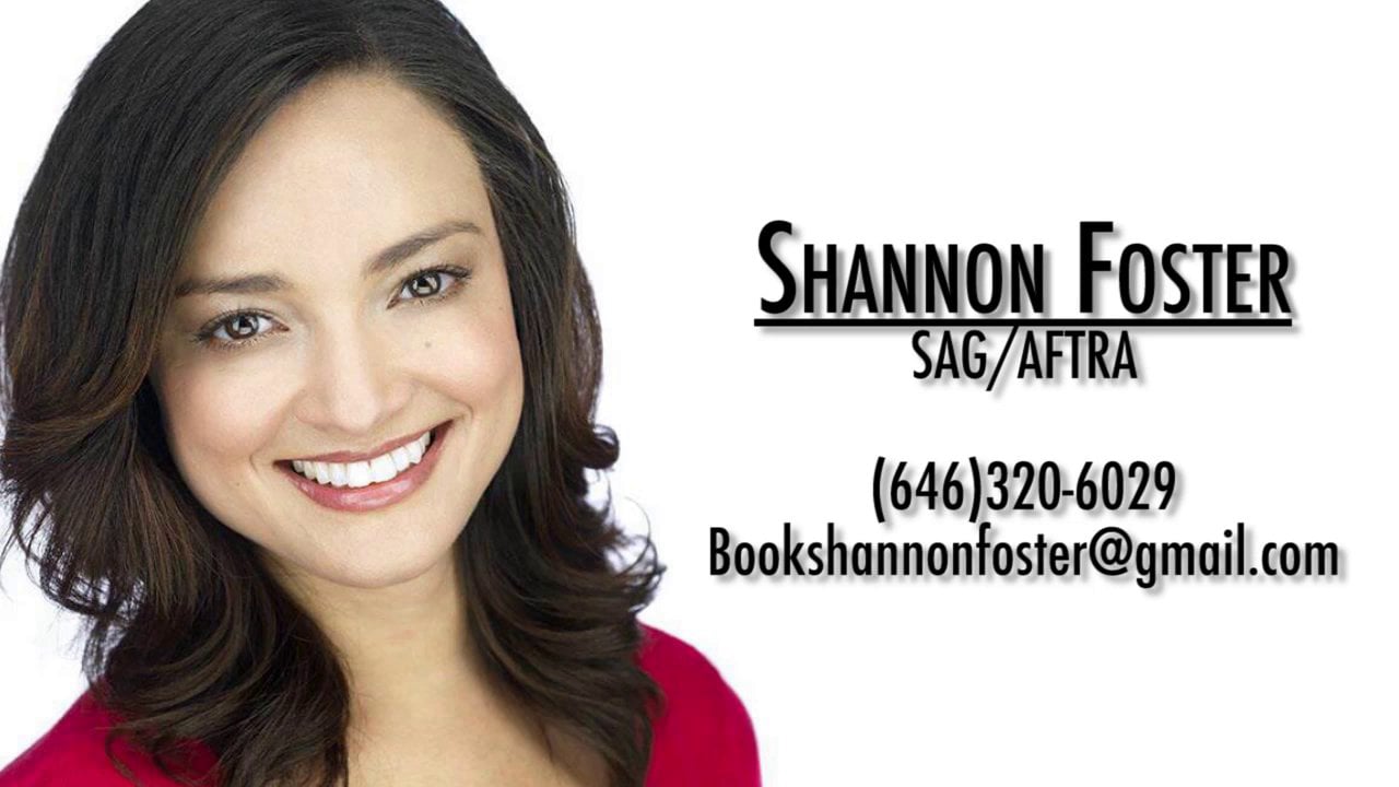 Shannon Foster - Reel on Vimeo