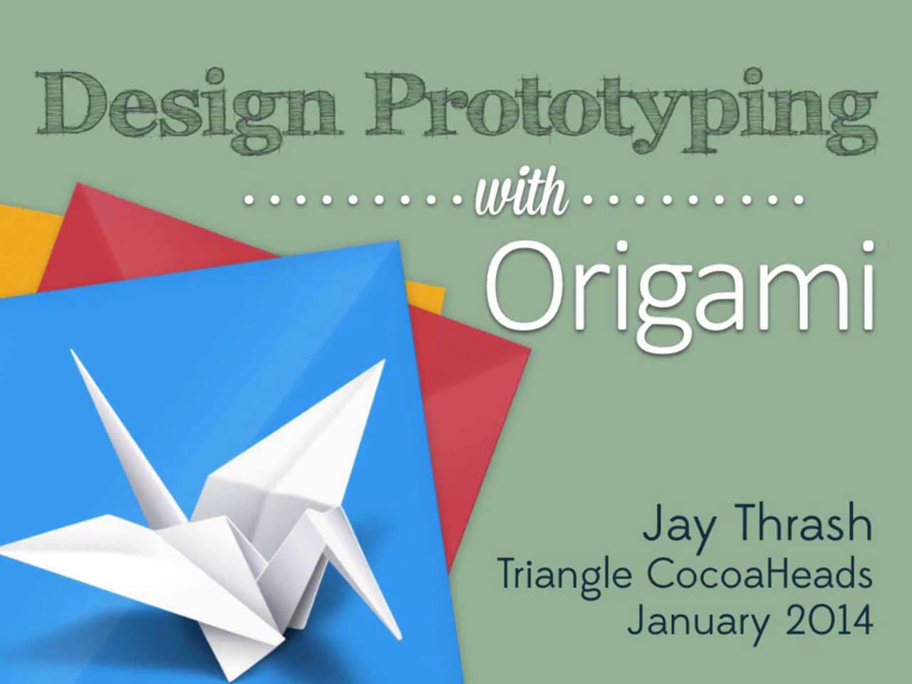 Prototyping with Facebook Origami on Vimeo