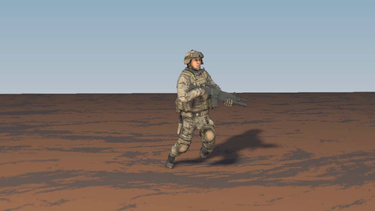 Soilder Run Cycle on Vimeo