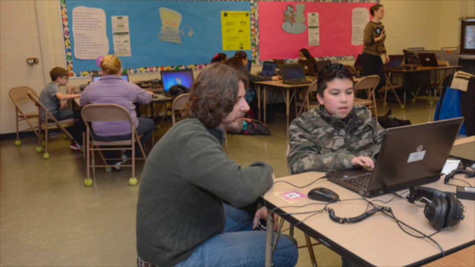 Weisser Park Elementary Learns 3D Drawing on Vimeo