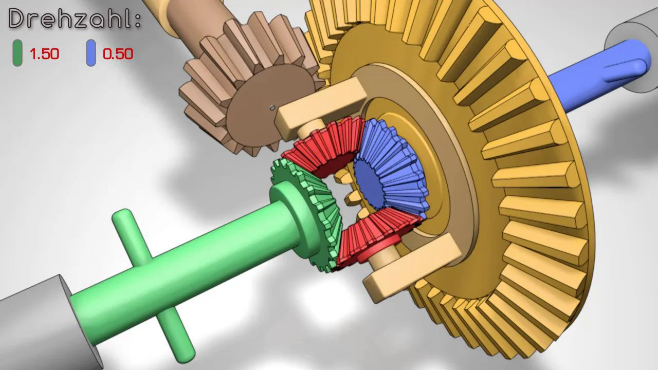 Differential Getriebe - Animation on Vimeo
