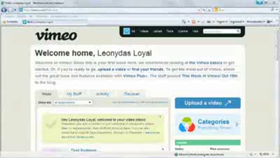Tutorial Vimeo 1 on Vimeo