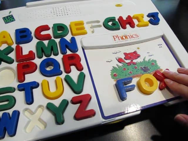 Toy // 1995 LeapFrog Phonics Desk - Demo on Vimeo