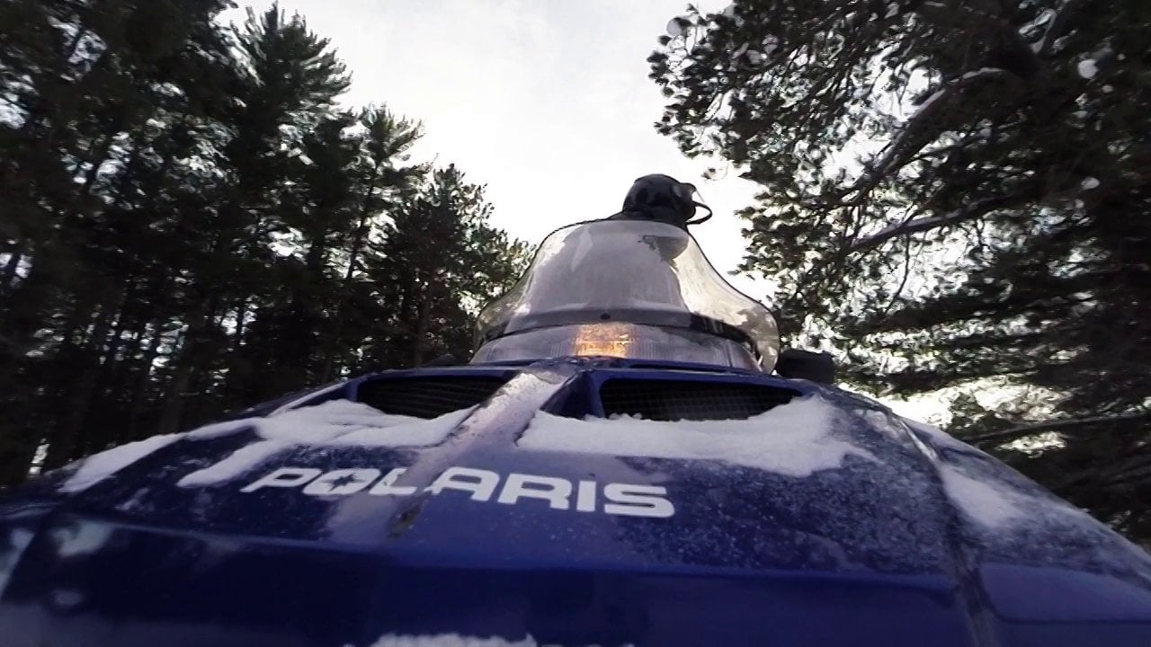 GoPro Snowmobiling in the Northwoods of Wisconsin on Vimeo