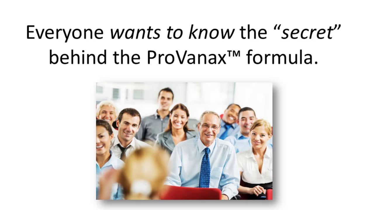 How ProVanax Works - The Secret Behind The Formula on Vimeo