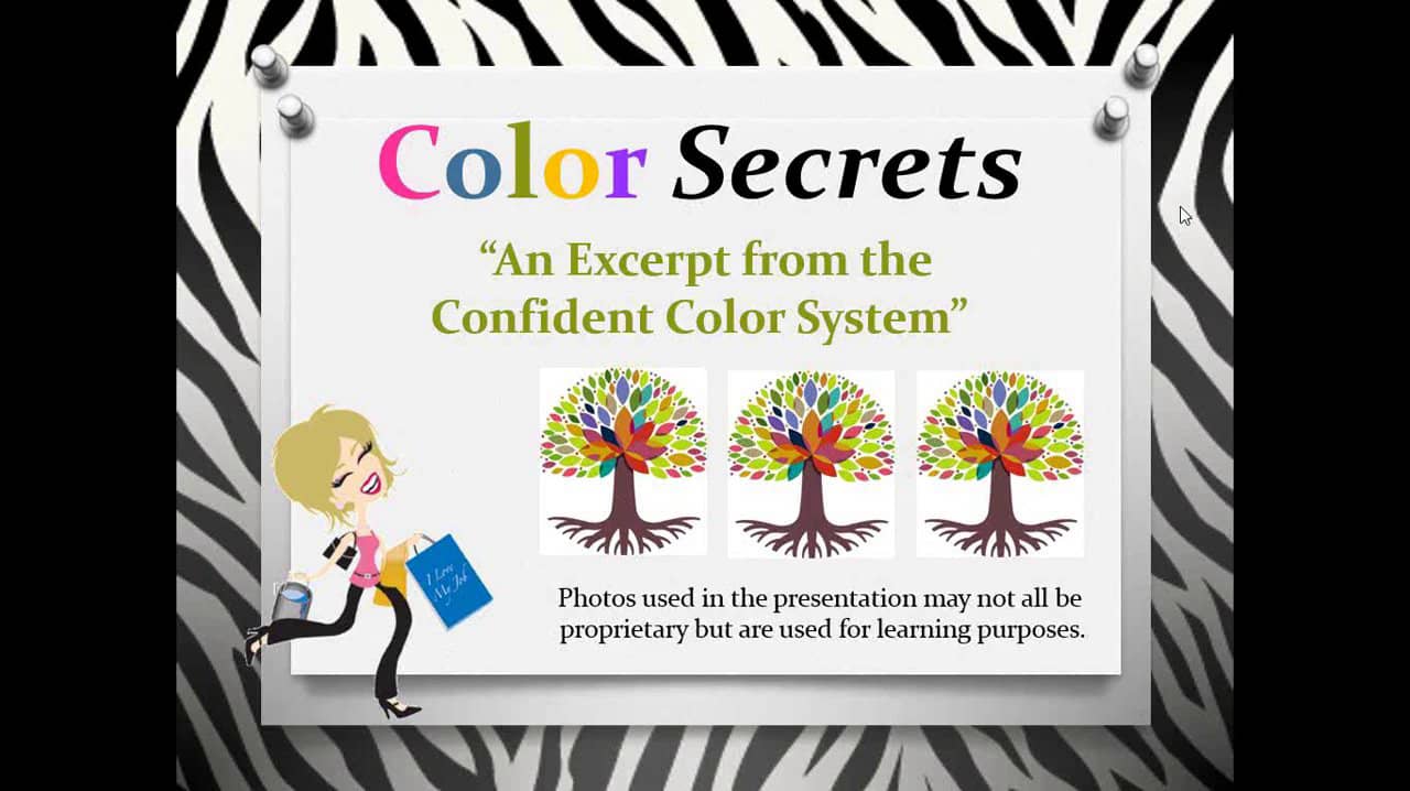 COLOR SECRETS-An Excerpt of the Confident Color System on Vimeo