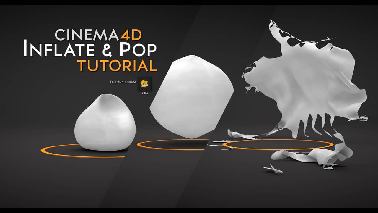 Cinema4D inflate and explode tutorial(C4d inflate tutorial) on Vimeo