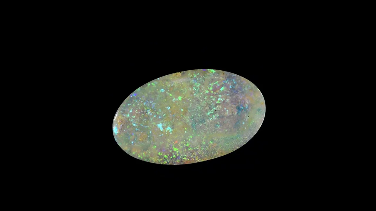 2.85ct Solid White Opal SKU: 1864A001