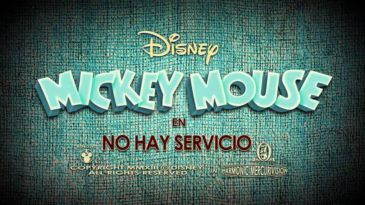 Mickey Mouse Corto 2013 No hay servicio on Vimeo