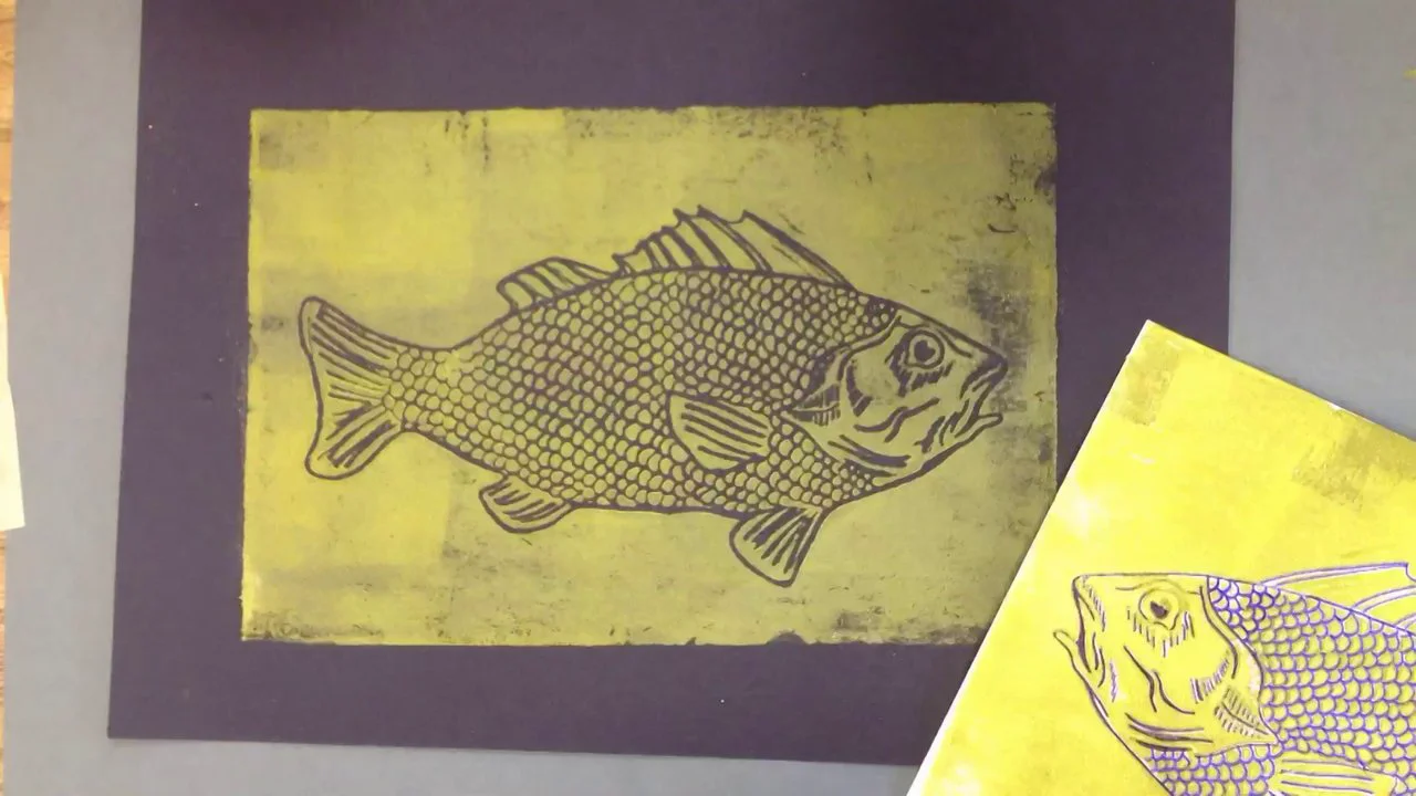 Timelapse printmaking demo on Vimeo