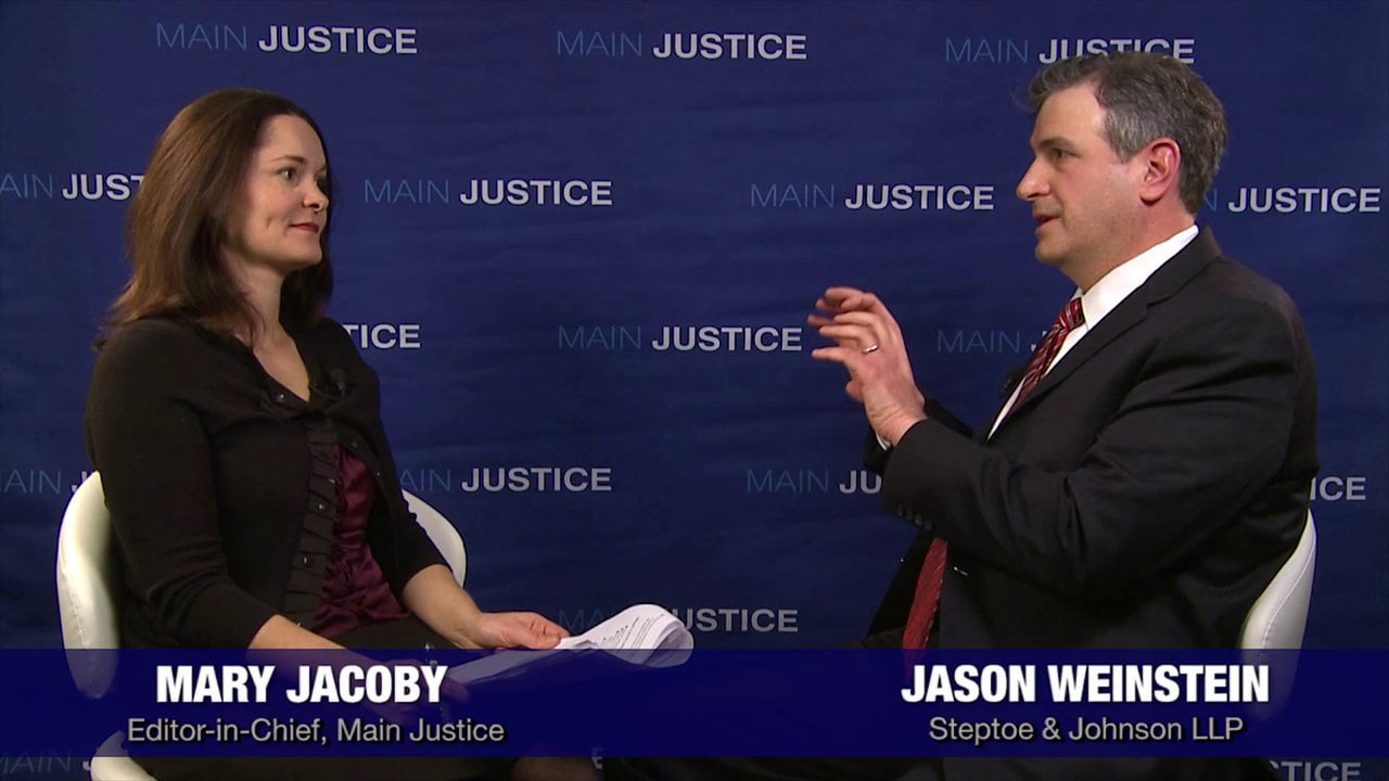 Jason Weinstein of Steptoe & Johnson LLP on Vimeo