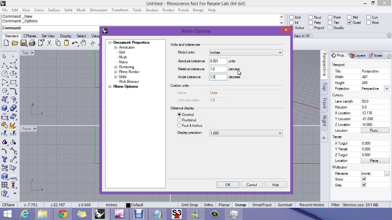 Tolerance and Precision in Rhino on Vimeo