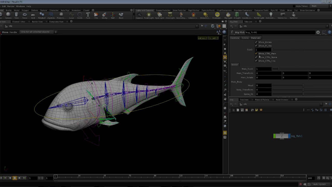 Houdini fish rigg and animation on Vimeo