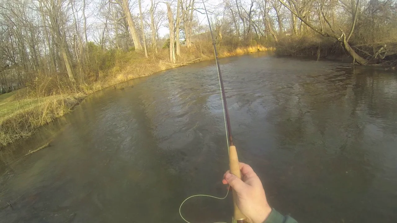 Fly Fishing Escatawba and Tomahawk Farms Virginia Jan 1 & 2 2014 on Vimeo