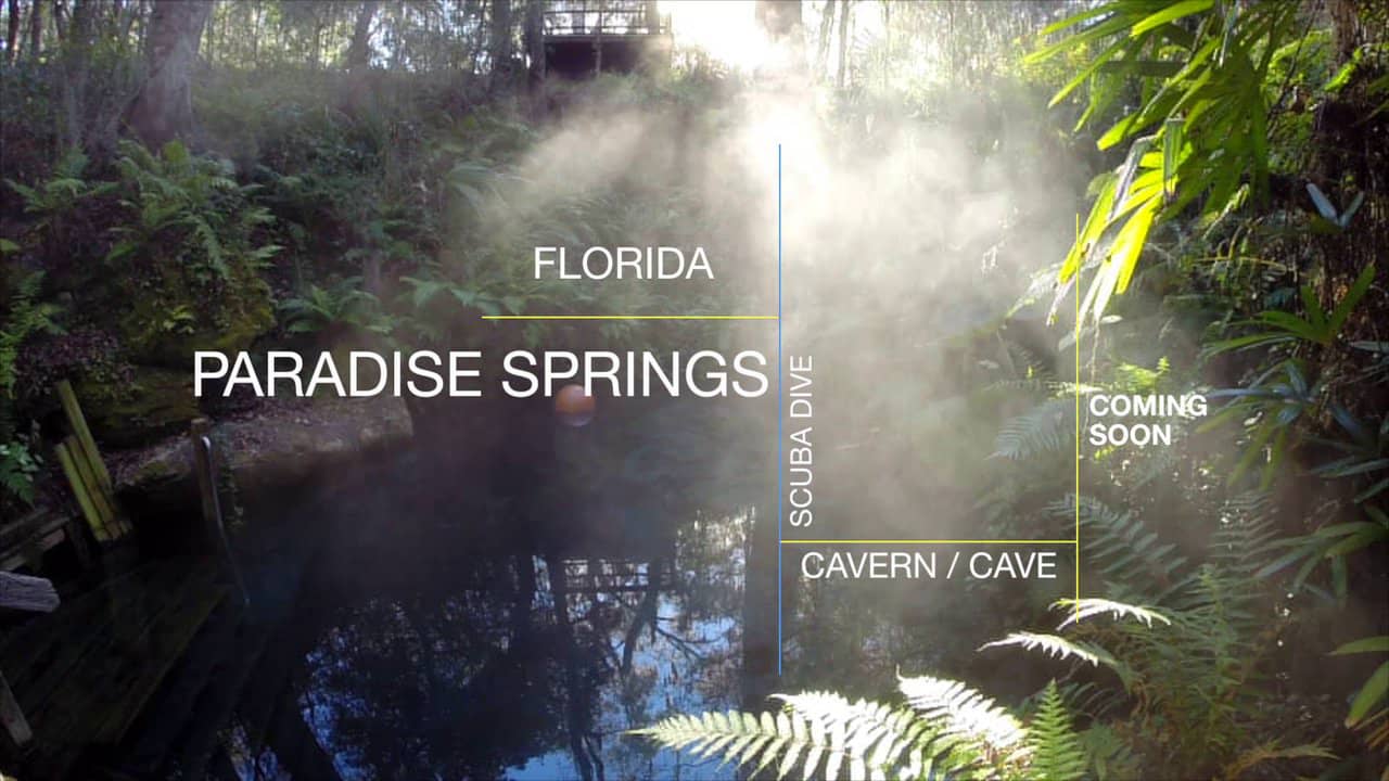 Scuba Dive Paradise Springs Florida - Coming Soon on Vimeo