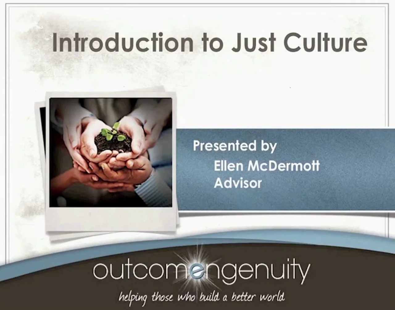 David Marx Just Culture Algorithm