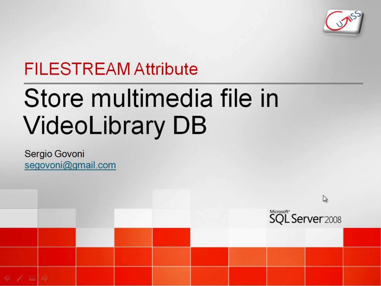 FILESTREAM Attribute - Store multimedia file in VideoLibrary DB on Vimeo