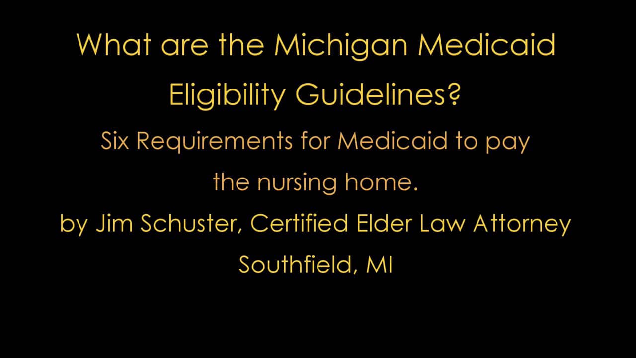 Michigan Medicaid Eligibility Guidelines on Vimeo
