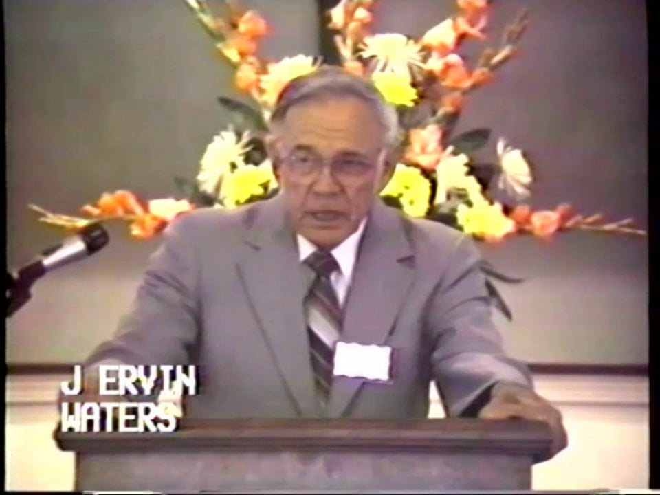 J. Ervin Waters - RWR2 - They Shall All Know Me - 1991 on Vimeo