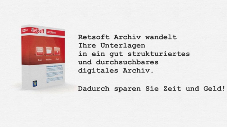 RetSoft Archiv Produktvideo on Vimeo