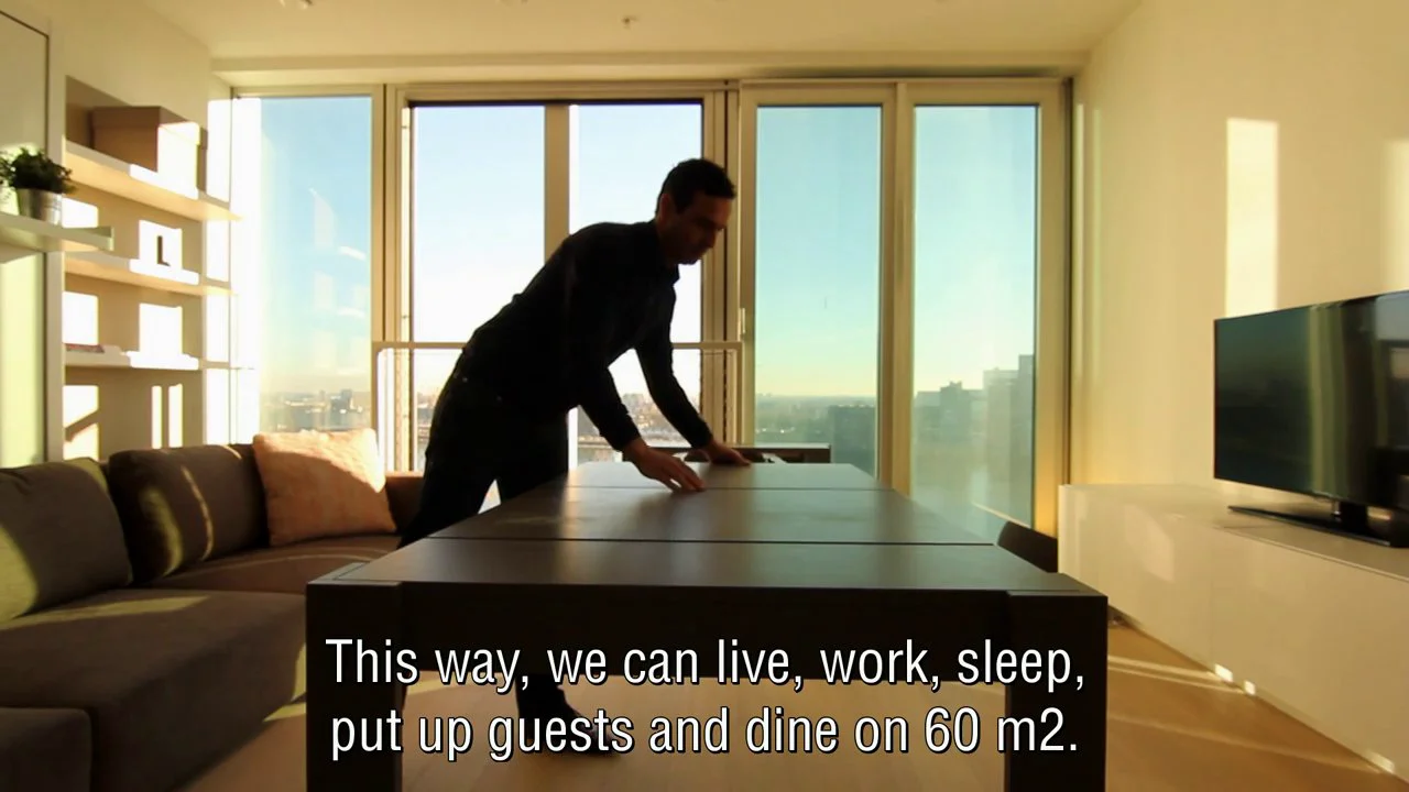 A ‘five-room apartment’ at 60 square meters