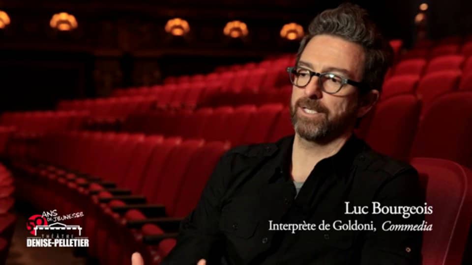 Commedia - Entrevue avec Luc Bourgeois interprète de Goldoni on Vimeo