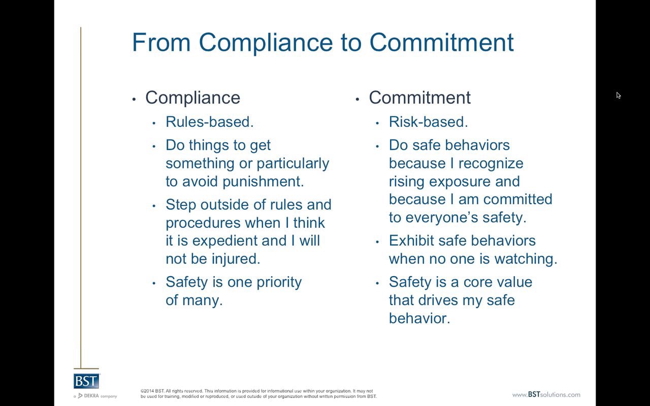 Why Don't People Follow the Rules? Compliance vs. Commitment on Vimeo