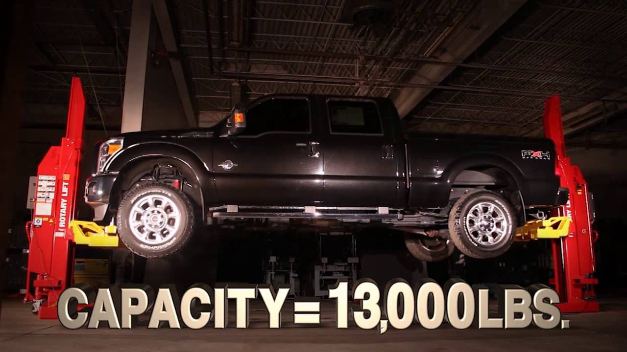 Rotary MACH 13 Mobile Column Lift on Vimeo