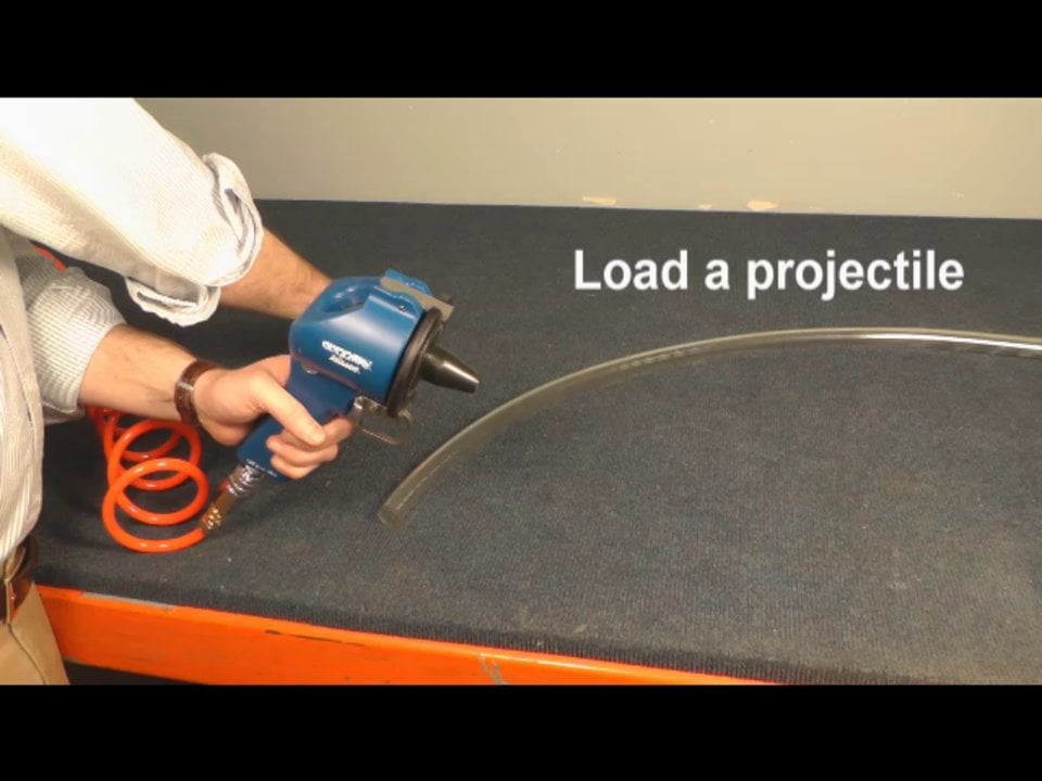 Goodway JetLoad Foam Projectile Launcher on Vimeo