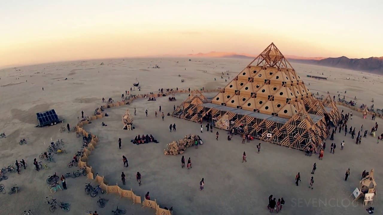 Burning Man 2013 - Aerial takes on Vimeo