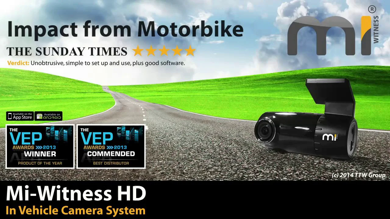 Mi-Witness HD Camera - Motorbike Crash on Vimeo