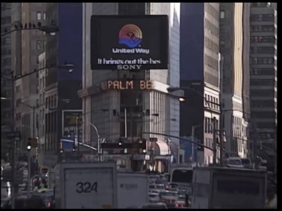 Sony Video One - Times Square 1991 on Vimeo