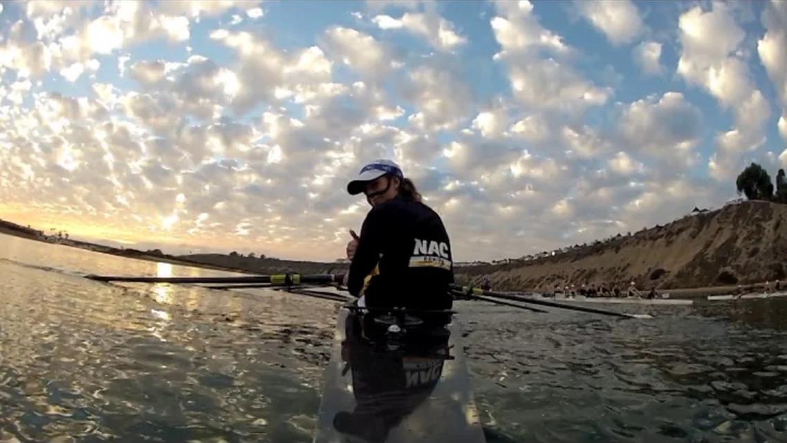 NAC Junior Rowing Girls Fly By on Vimeo