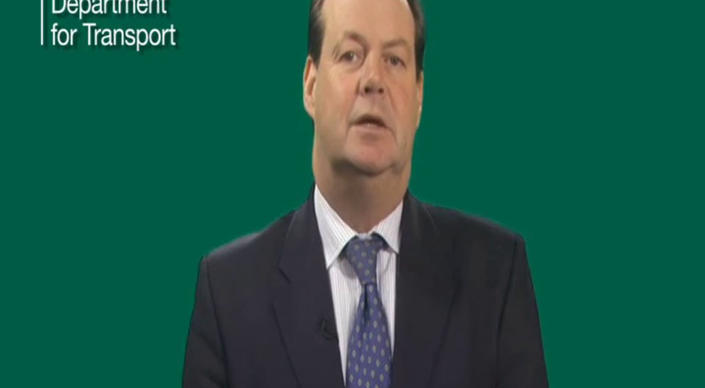 Rail minister Stephen Hammond MP delivered an address via video link at ...