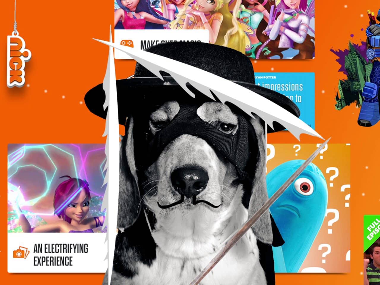 Nick App "Do Not Touch Button" Zorro Dog on Vimeo