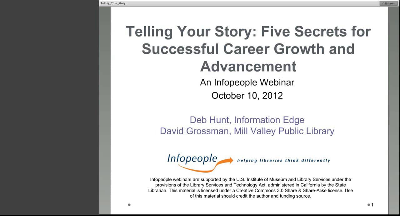 Telling Your Story On Vimeo