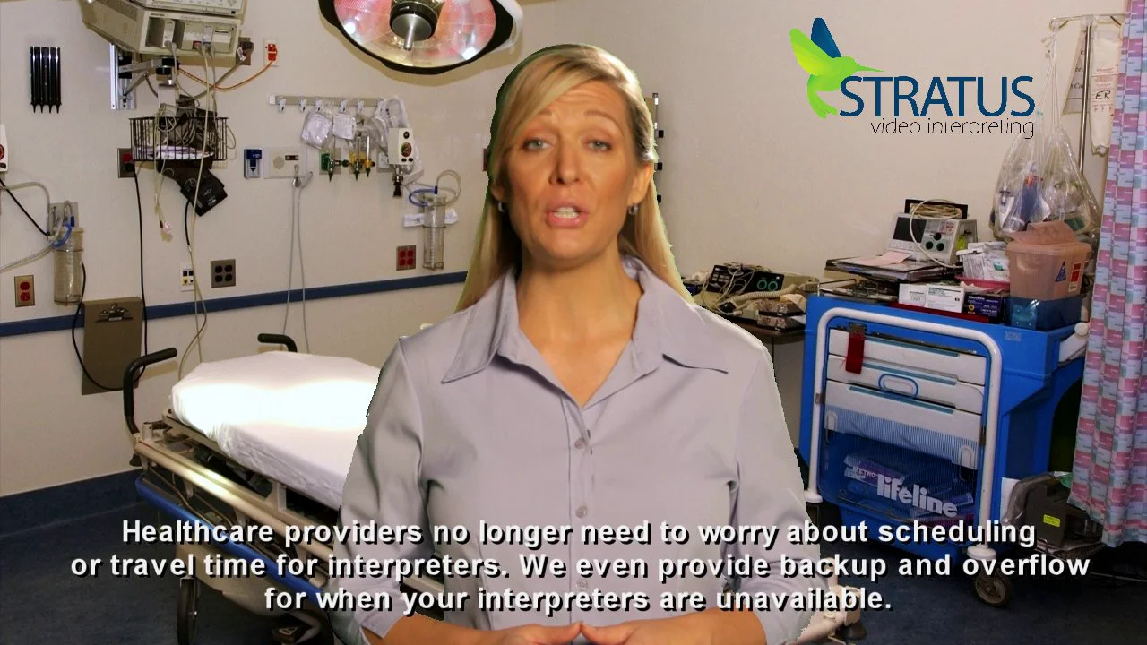Stratus Video Interpreting: HeathCare Solution - Captioned