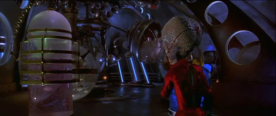"Mars Attacks!" Dog Head Scene